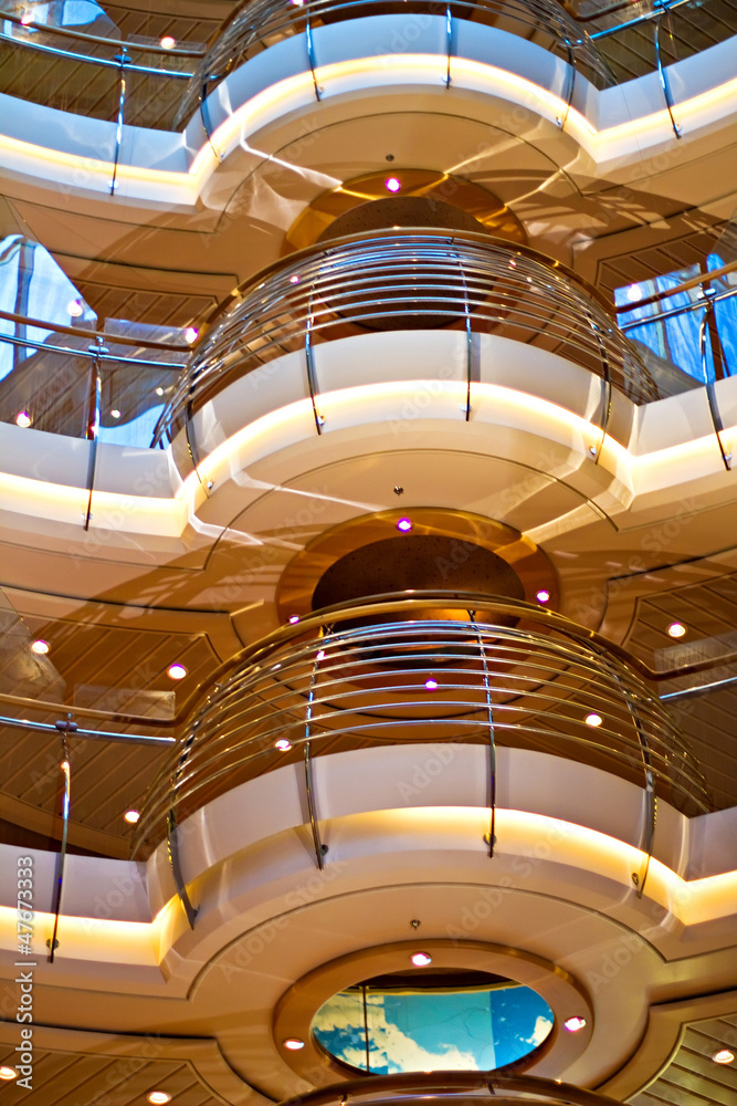 Cruise ship interior Stock Photo | Adobe Stock