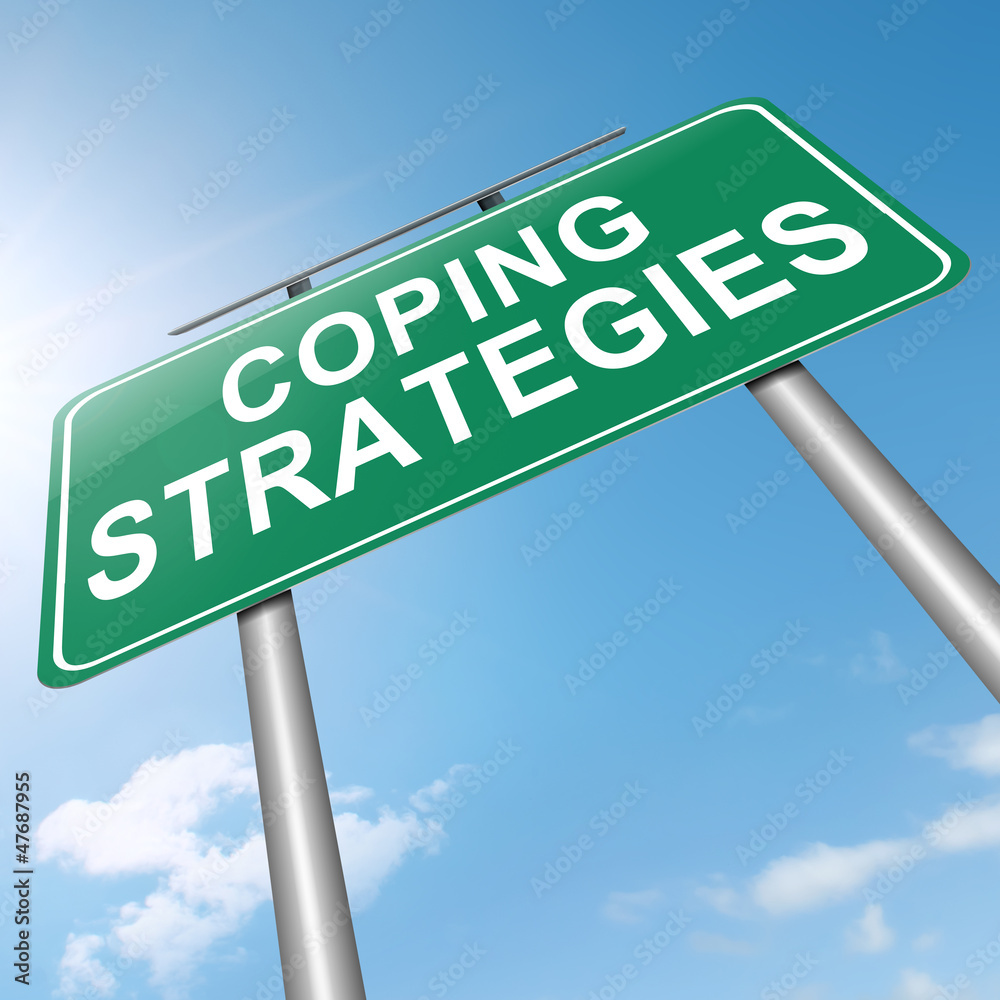 Coping strategies. Stock Illustration | Adobe Stock