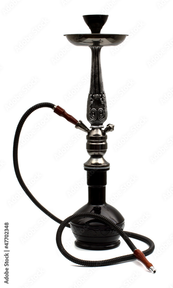 Waterpipe isolated on white background Stock Photo | Adobe Stock