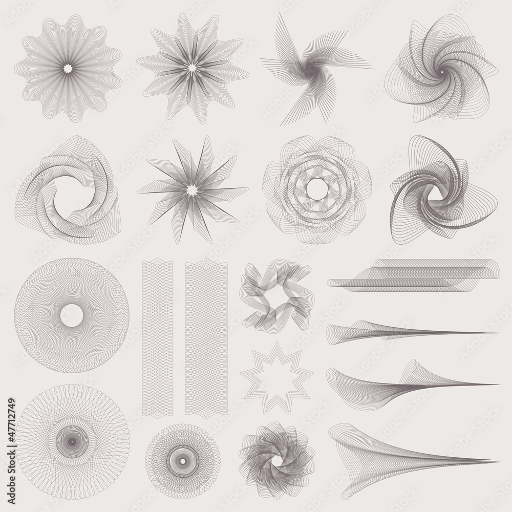 Vector set: watermark Stock Vector | Adobe Stock