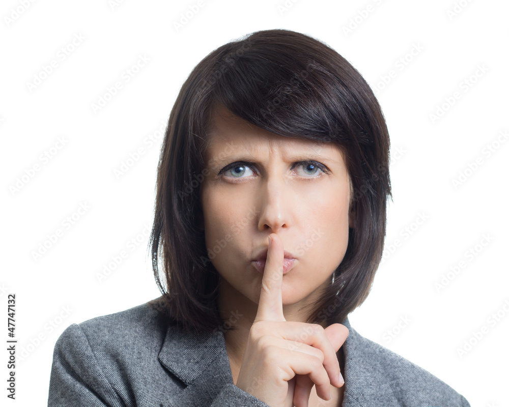 Bitte Ruhe Stock-Foto | Adobe Stock