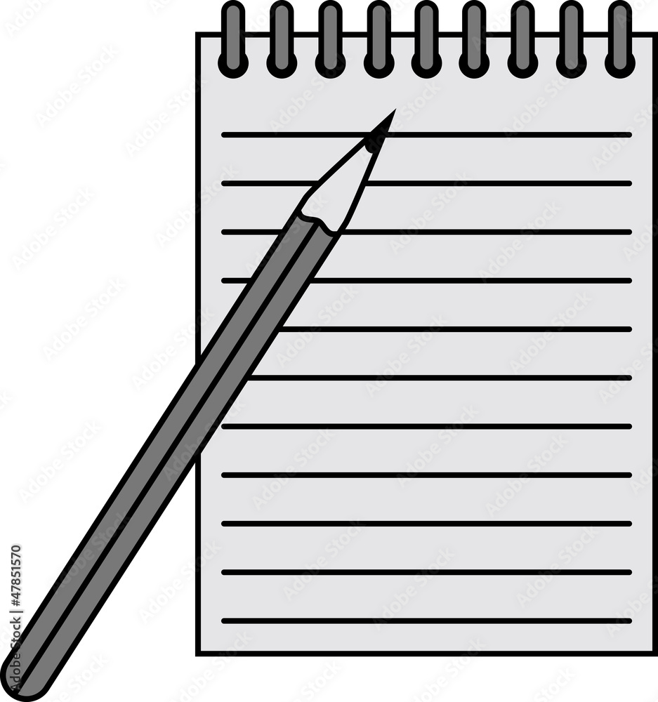 block bleistift Stock-Illustration | Adobe Stock