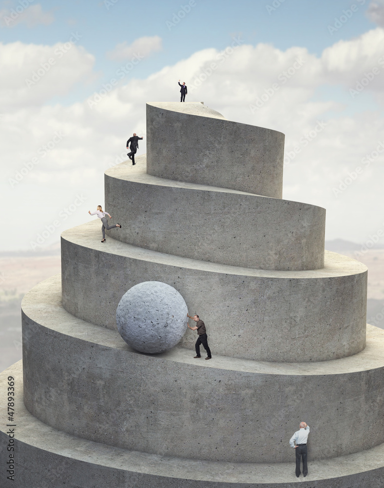 hard day Stock Photo | Adobe Stock