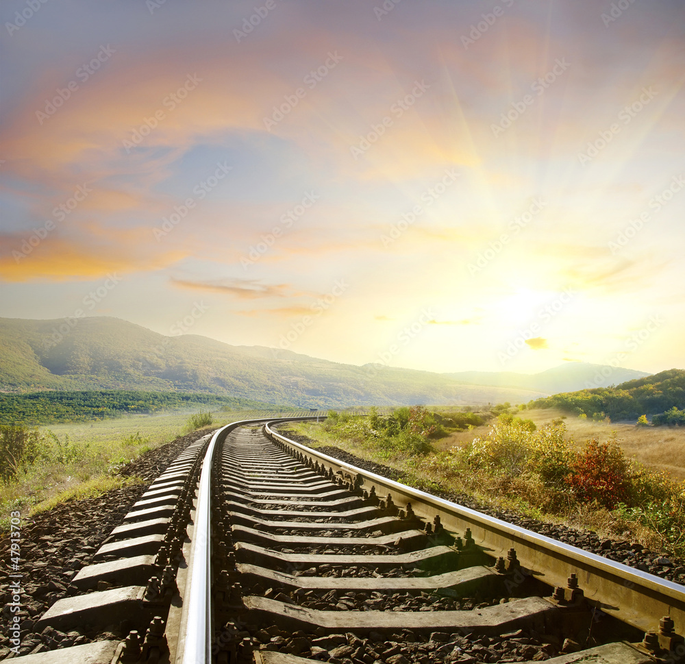 railroad Stock Photo | Adobe Stock
