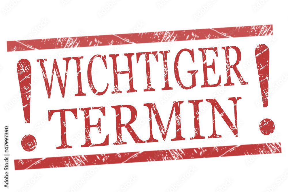 Wichtiger Termin Stempel #121226-svg05 Stock-Vektorgrafik | Adobe Stock