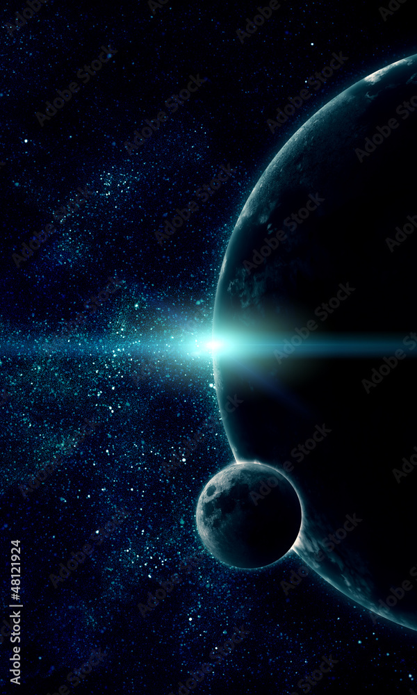 realistic illustration of planets Stock Illustration | Adobe Stock