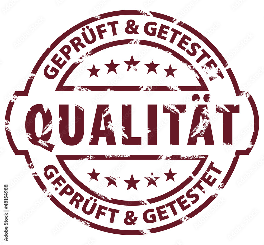 Qualität - geprüft und getestet Stock-Illustration | Adobe Stock