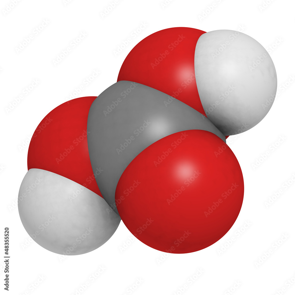 Carbonic acid (H2CO3) molecule, chemical structure. Stock Illustration ...