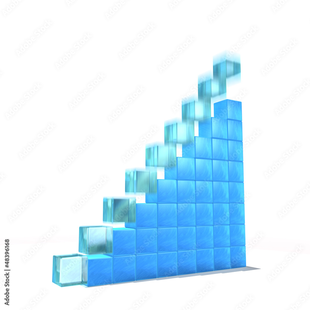 Bloques Azules Stock Illustration | Adobe Stock