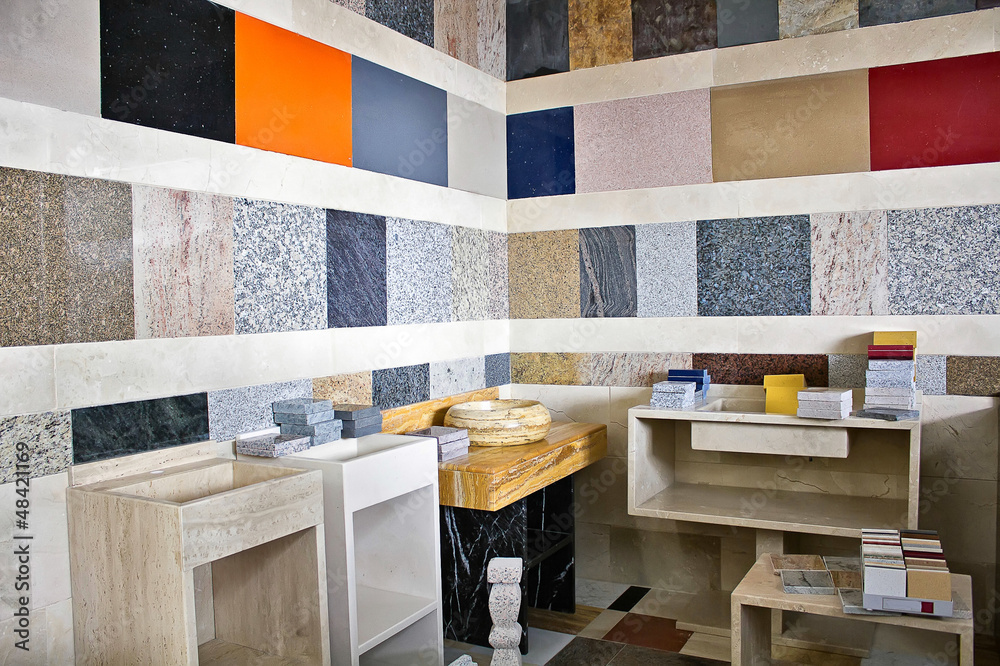 samples of various types of marble Stock Photo | Adobe Stock