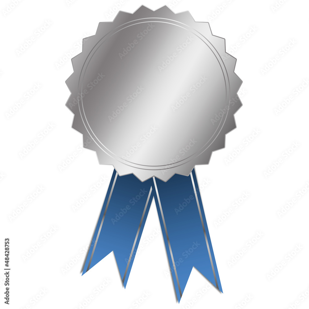 Siegel SILBER Stock-Vektorgrafik | Adobe Stock