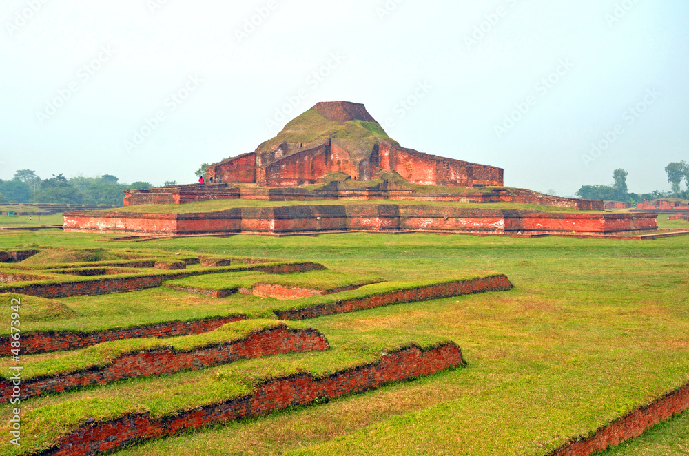 Buddhist Vihara in Paharpur,Bangladesh Stock Photo | Adobe Stock