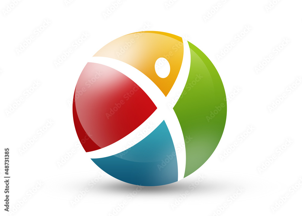 logo humain Stock Illustration | Adobe Stock