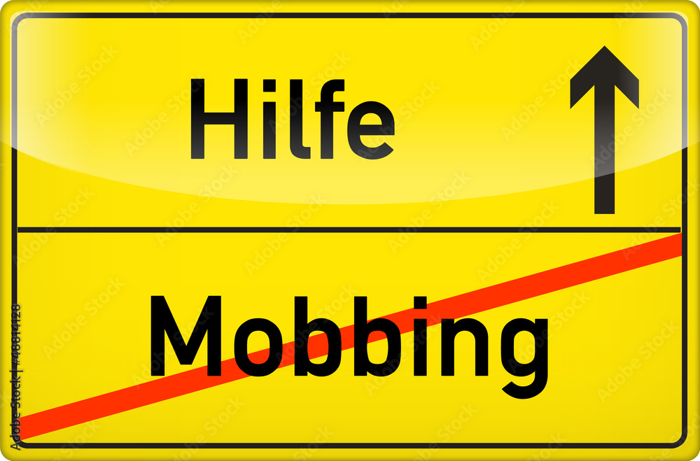 Mobbing > Hilfe Stock-Illustration | Adobe Stock