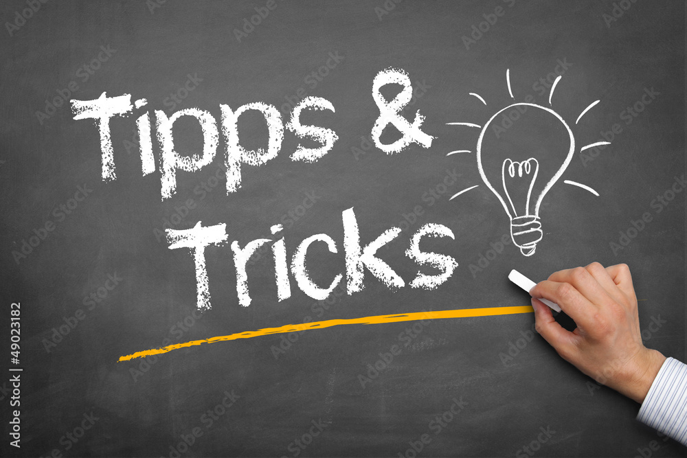 Tipps Und Tricks Stock Foto Adobe Stock Tipps Und Tricks Stock Foto Adobe Stock