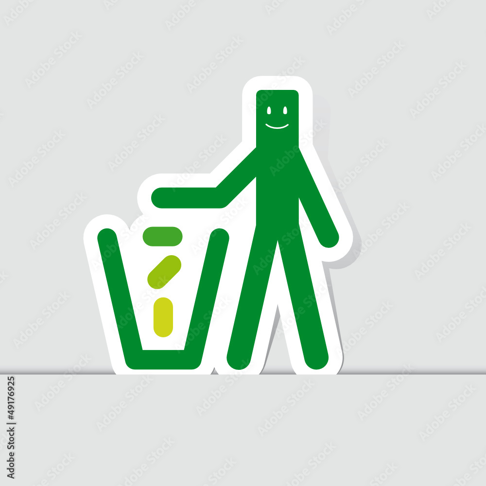 Vetor de picto tri sélectif do Stock | Adobe Stock