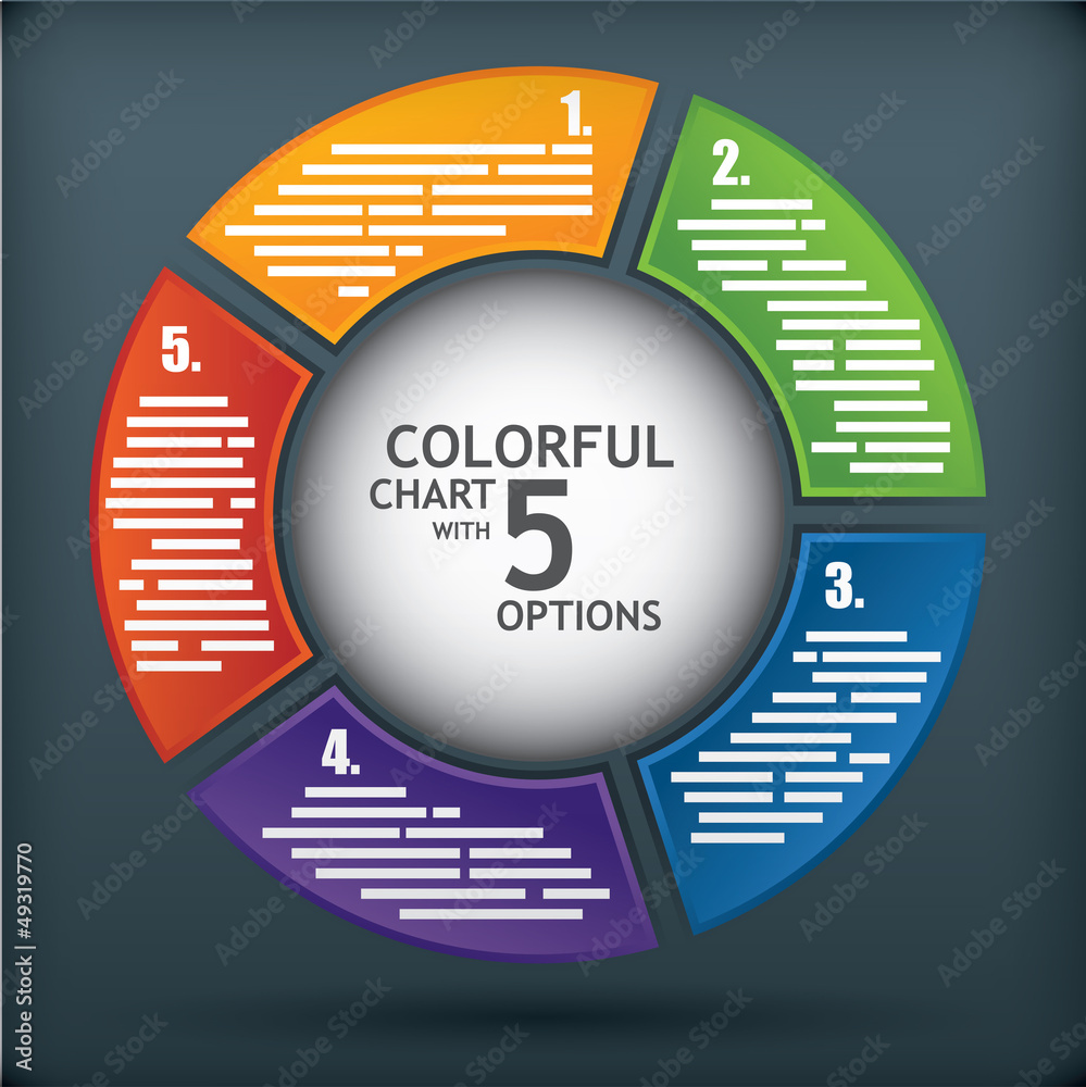 Presentation diagram template Stock Vector | Adobe Stock