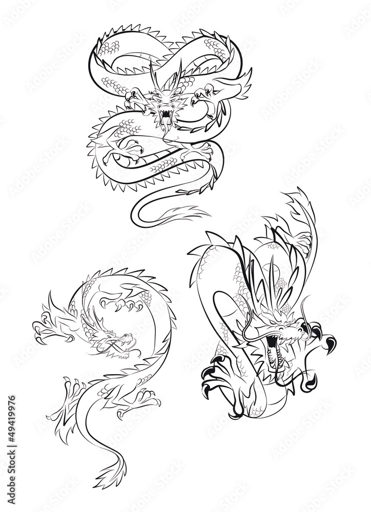 dragon claw Stock Vector | Adobe Stock