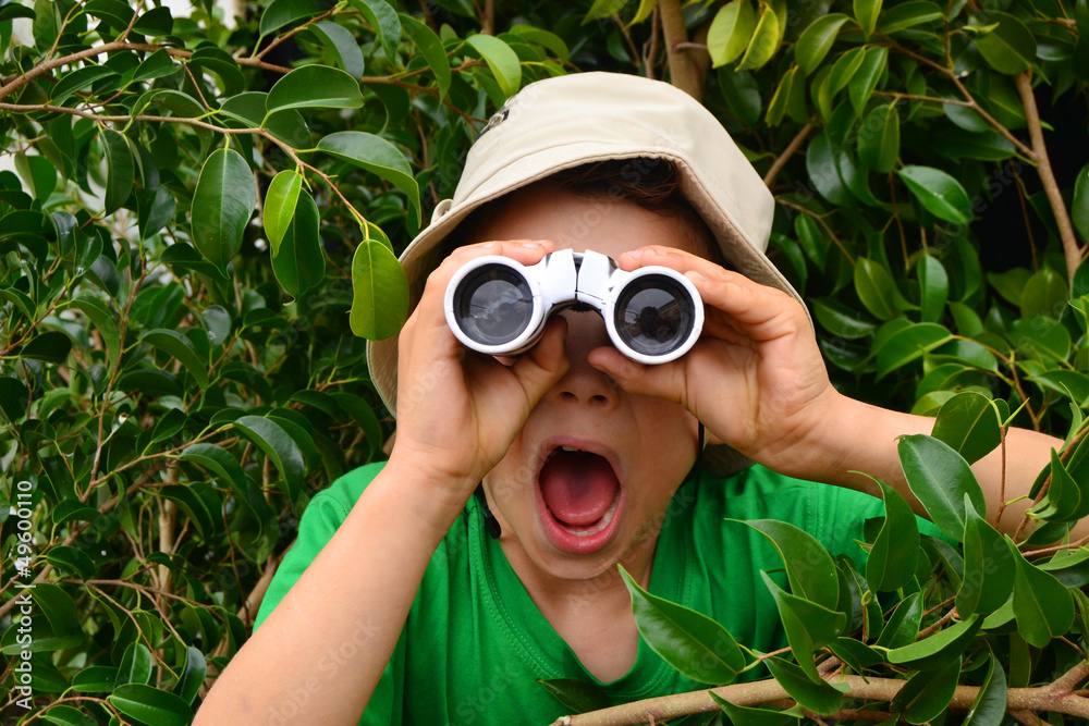 Safari Boy Stock Photo | Adobe Stock
