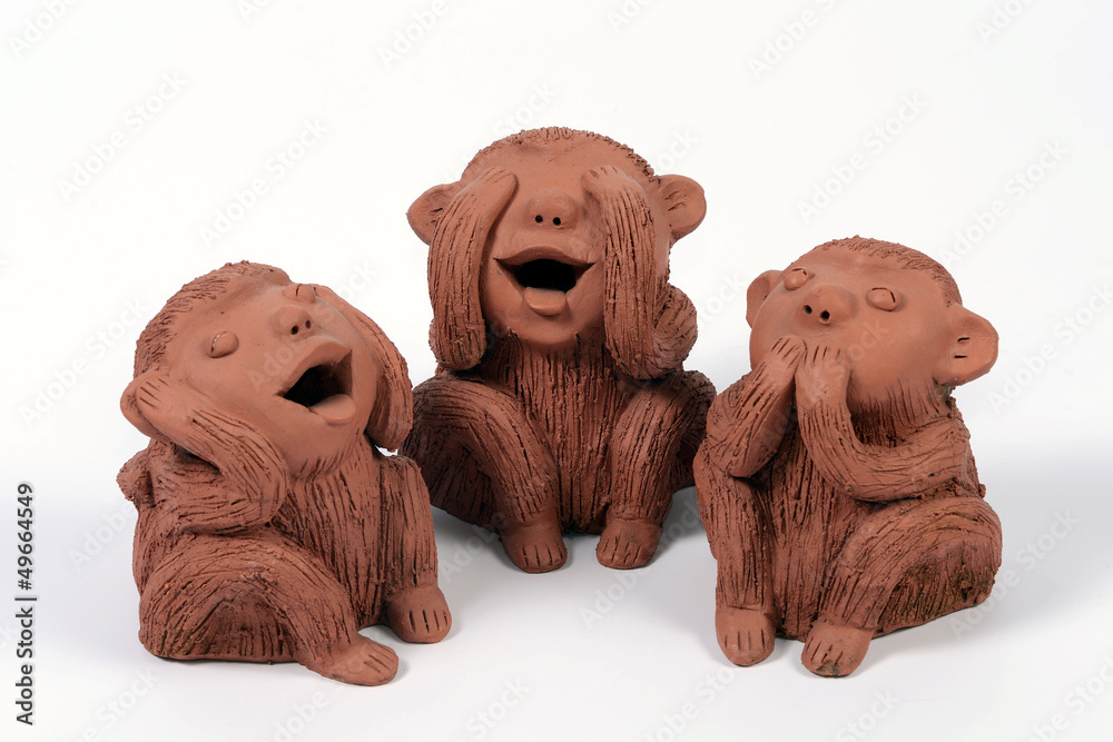 3 monkeys Stock Photo | Adobe Stock