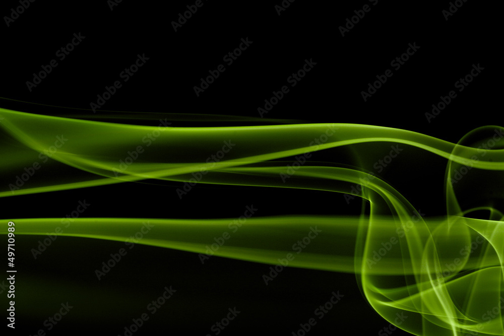 Green smoke Stock Photo | Adobe Stock