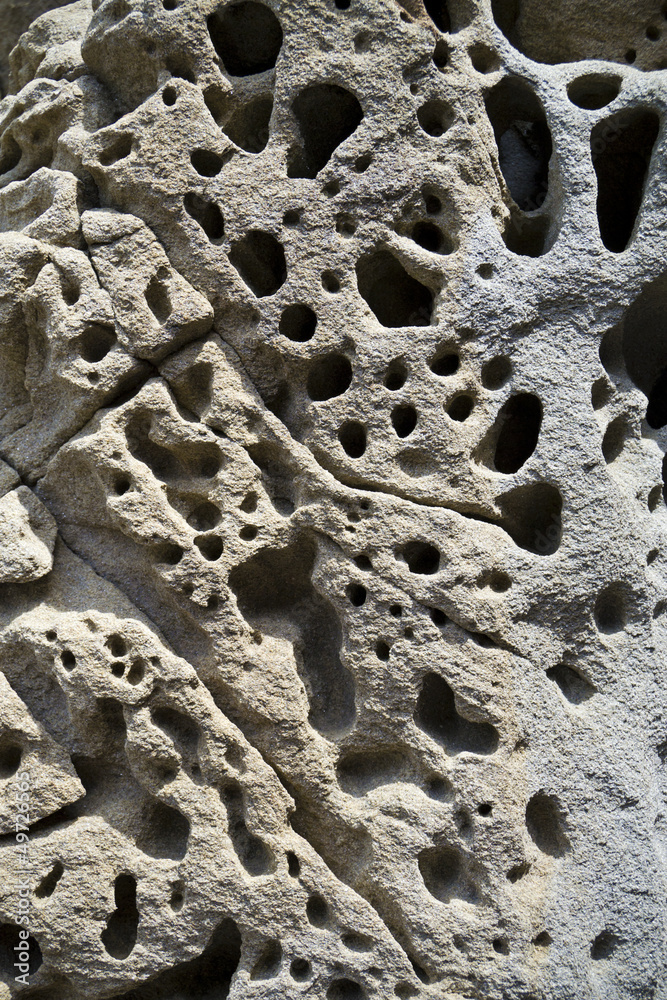 roccia calcarea erosione, Portovenere Liguria Italia Stock Photo ...