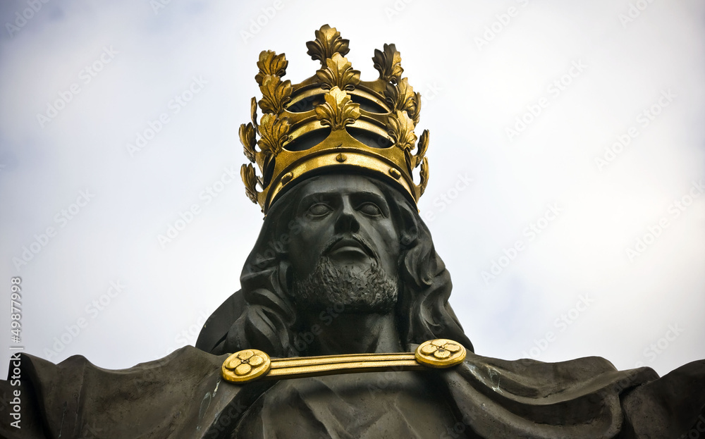 Jesus the king of world in Jasna Gora in Czestochowa, Poland Stock ...