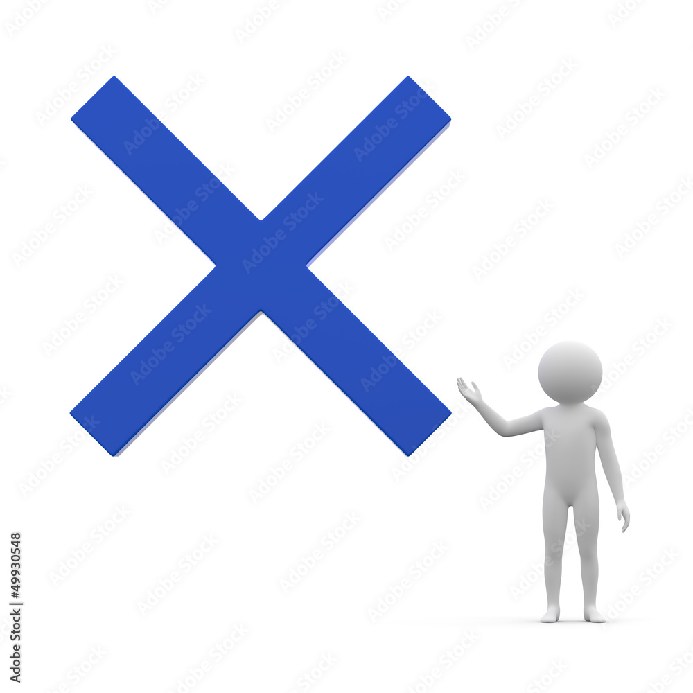 3d human - failure Stock Illustration | Adobe Stock