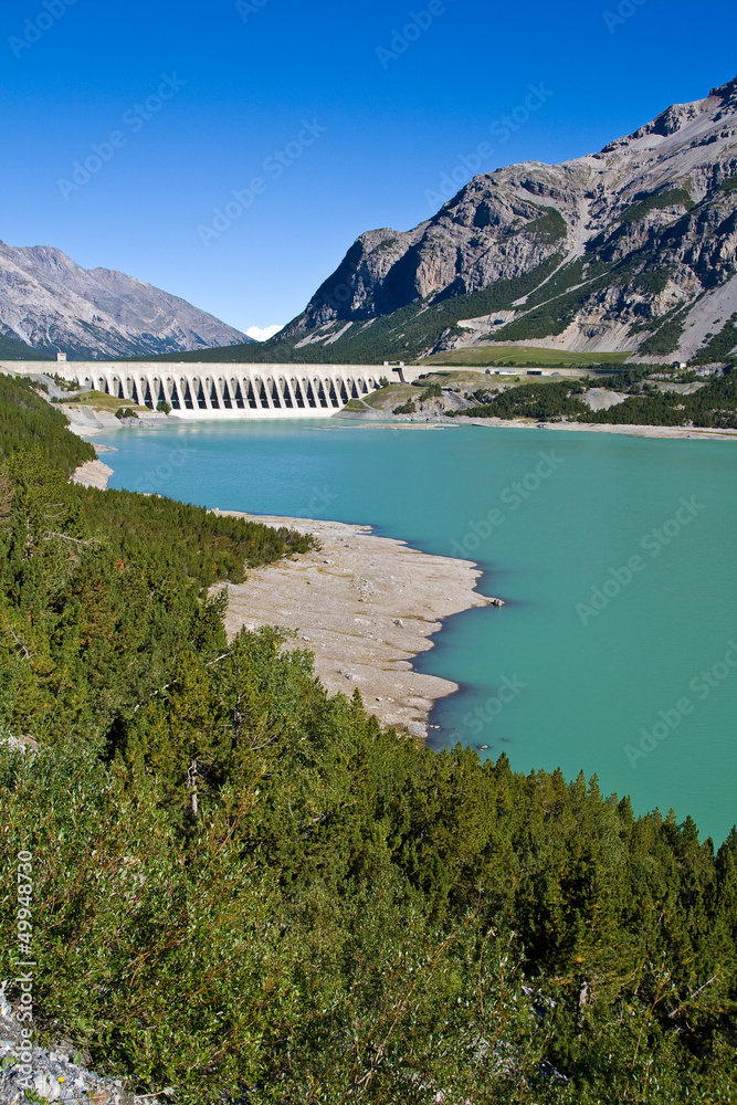 Lago di Cancano, Valdidentro, Sondrio Stock Photo | Adobe Stock
