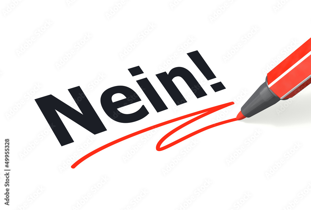 Stift- & Schriftserie: Nein! Stock-Illustration | Adobe Stock Stift- & Schriftserie: Nein! Stock-Illustration | Adobe Stock
