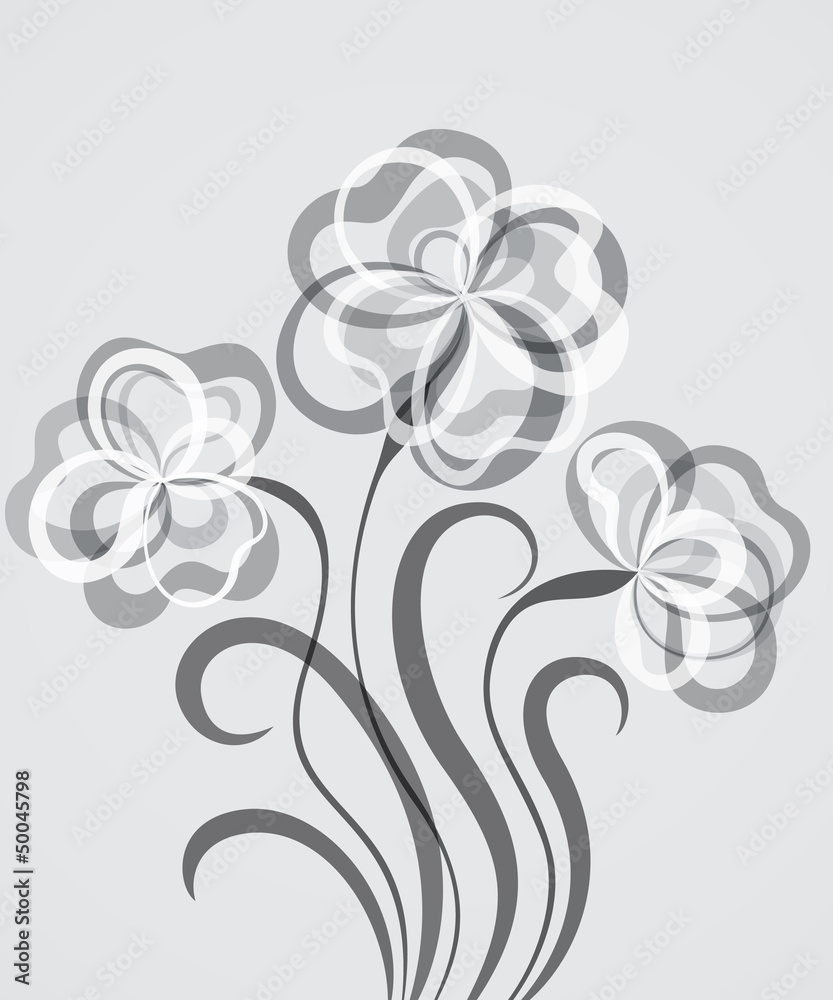 Grayscale Vector Background