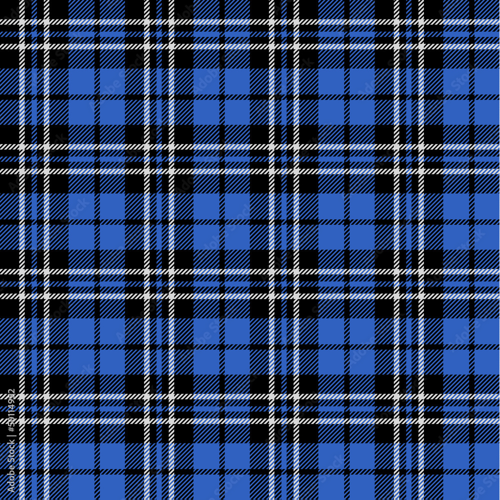 Seamless tartan pattern Stock Vector | Adobe Stock