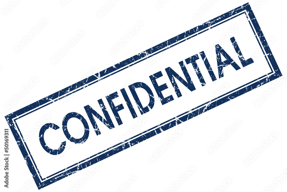 Confidential Stamp