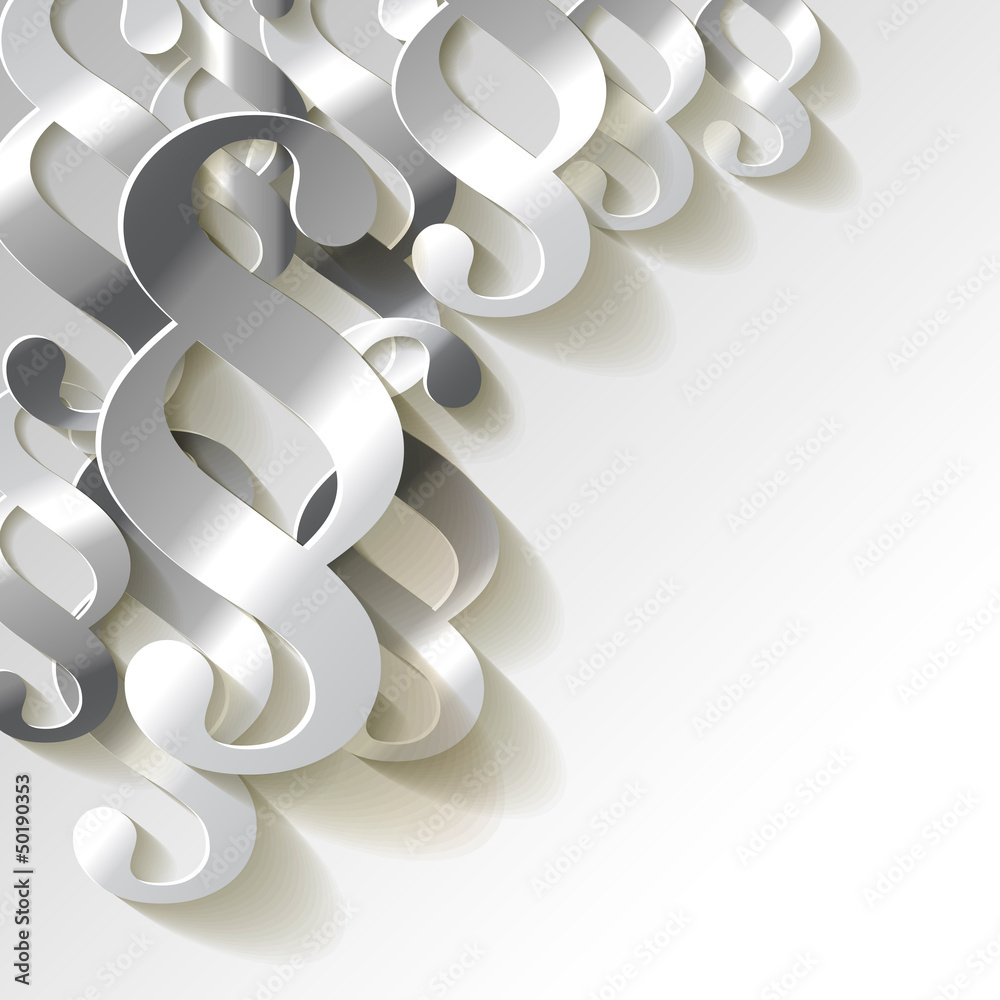 Paragraf Papier Muster Hintergrund SILBER Stock-Vektorgrafik | Adobe Stock