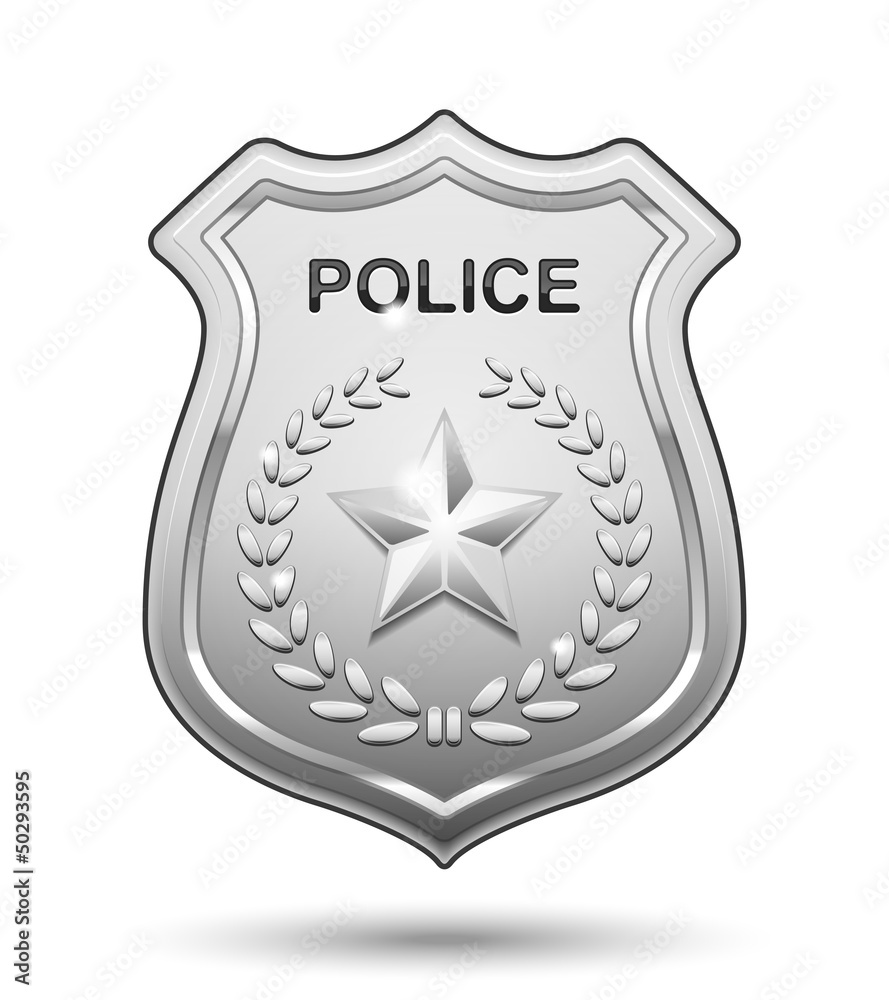 Vector Police Badge Stock Vector | Adobe Stock