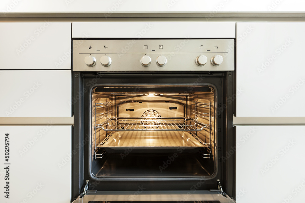 inside of the oven Stock Photo | Adobe Stock