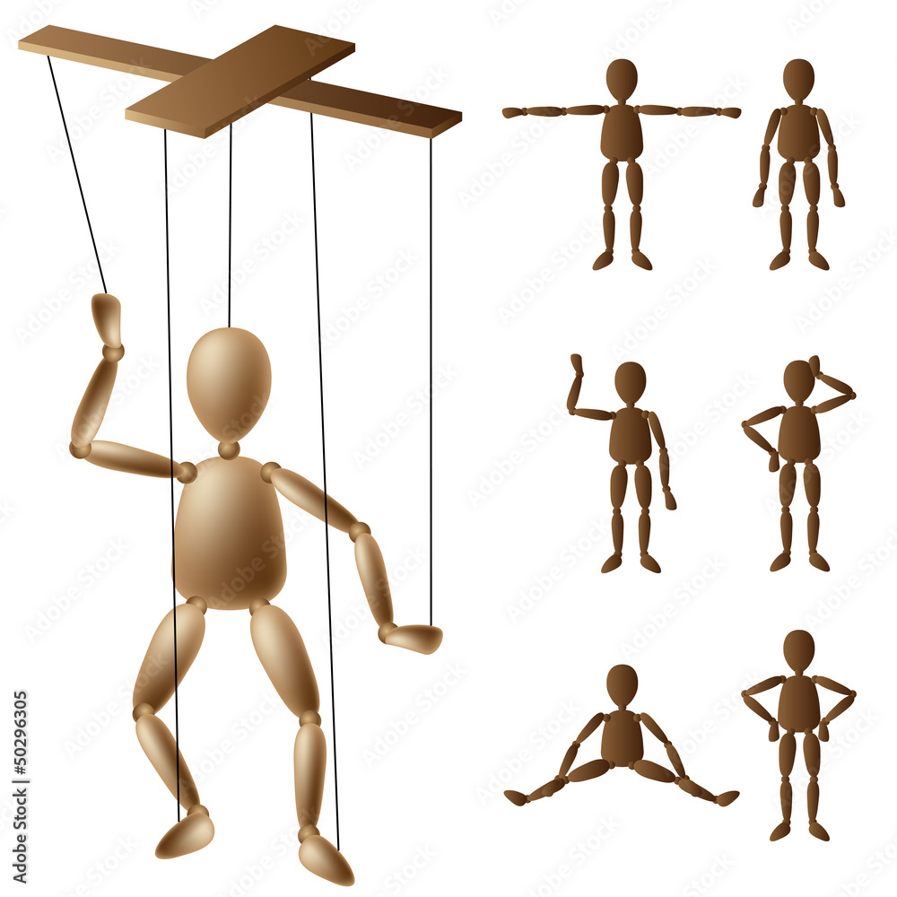 String Puppet Clipart
