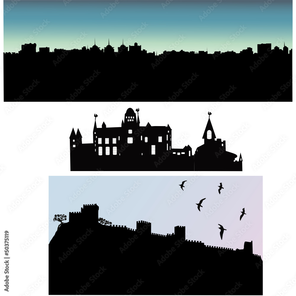 architectural building Stock Vector | Adobe Stock