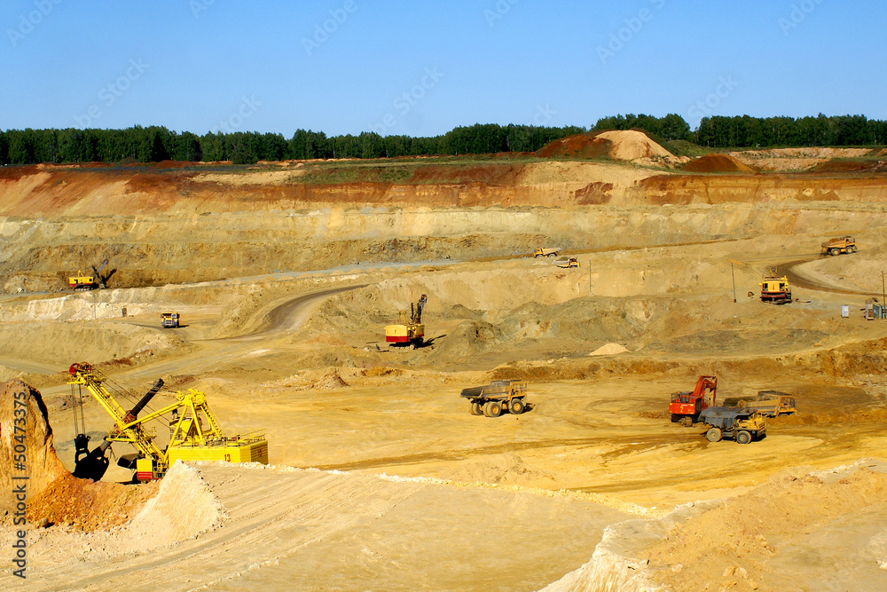 Open Pit Stock Photo | Adobe Stock