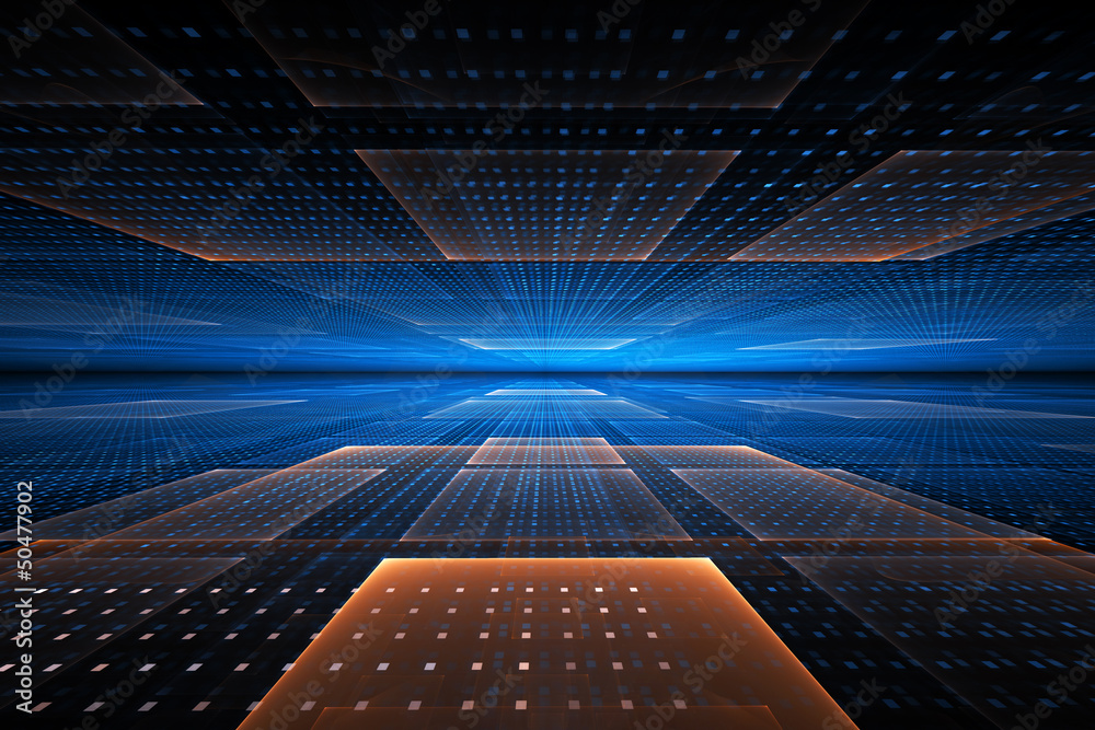 Abstract futuristic background Stock Illustration | Adobe Stock