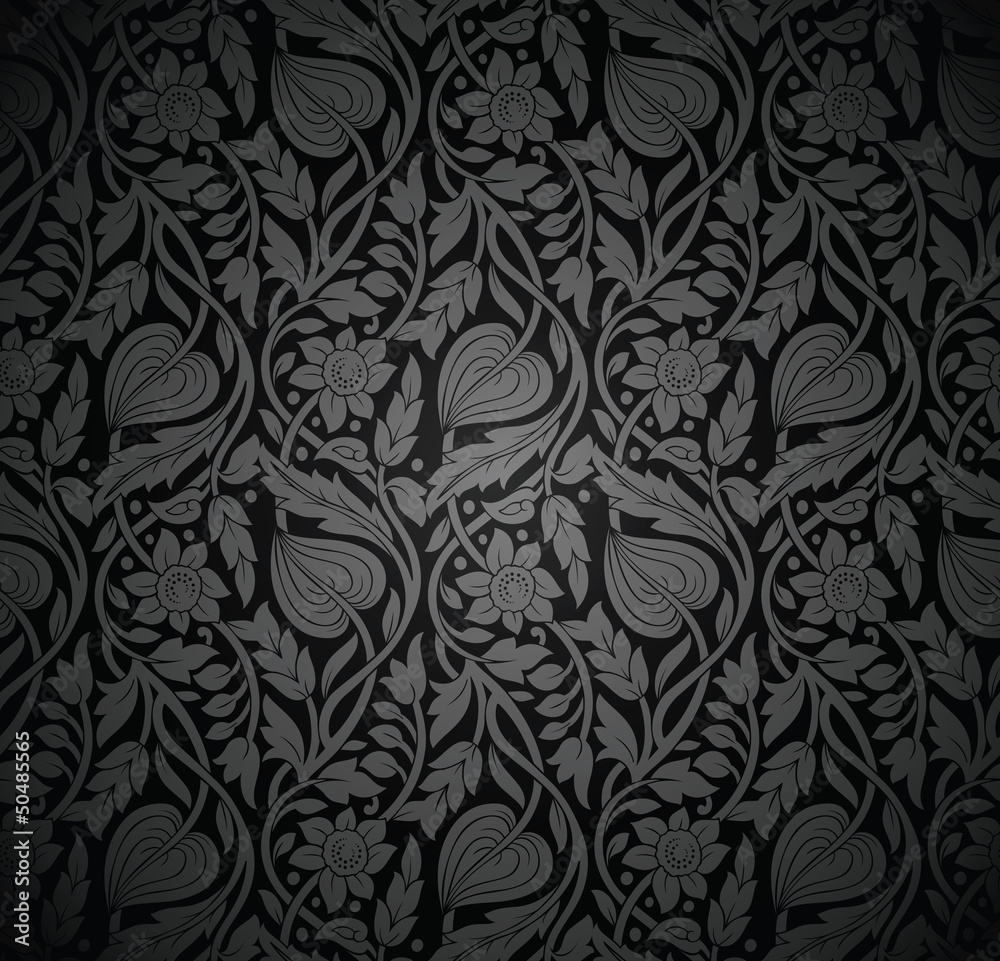 Seamless royal wallpaper-background Stock Vector | Adobe Stock