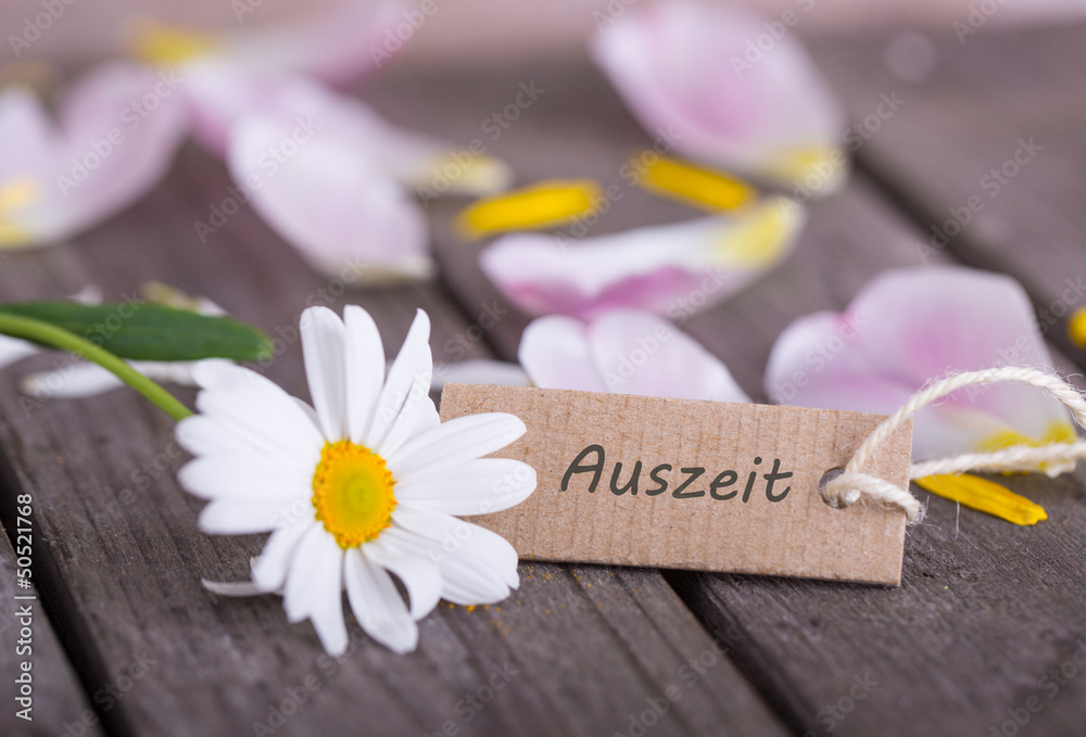 auszeit Stock Photo | Adobe Stock