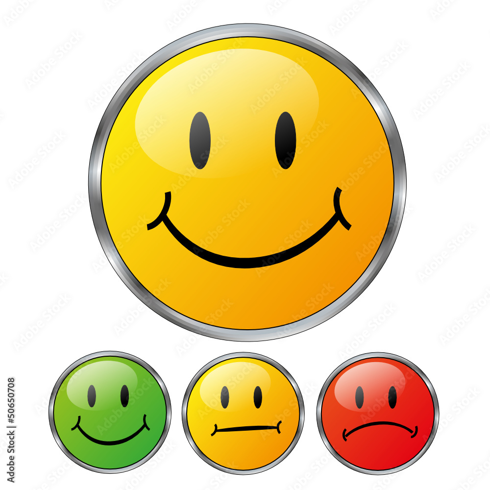 smileys Stock-Vektorgrafik | Adobe Stock