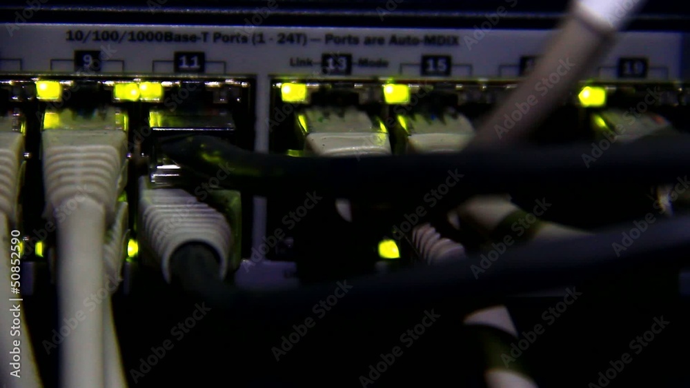 Working switch. Stock Video | Adobe Stock