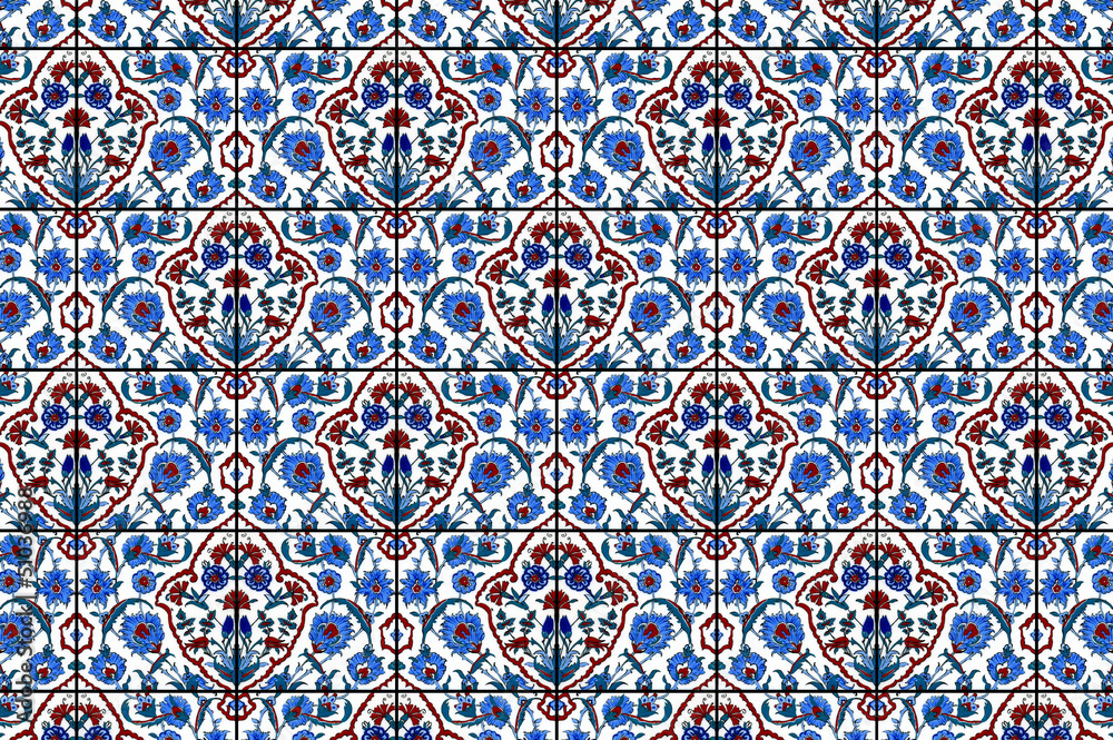 Blue Mosque Tiles