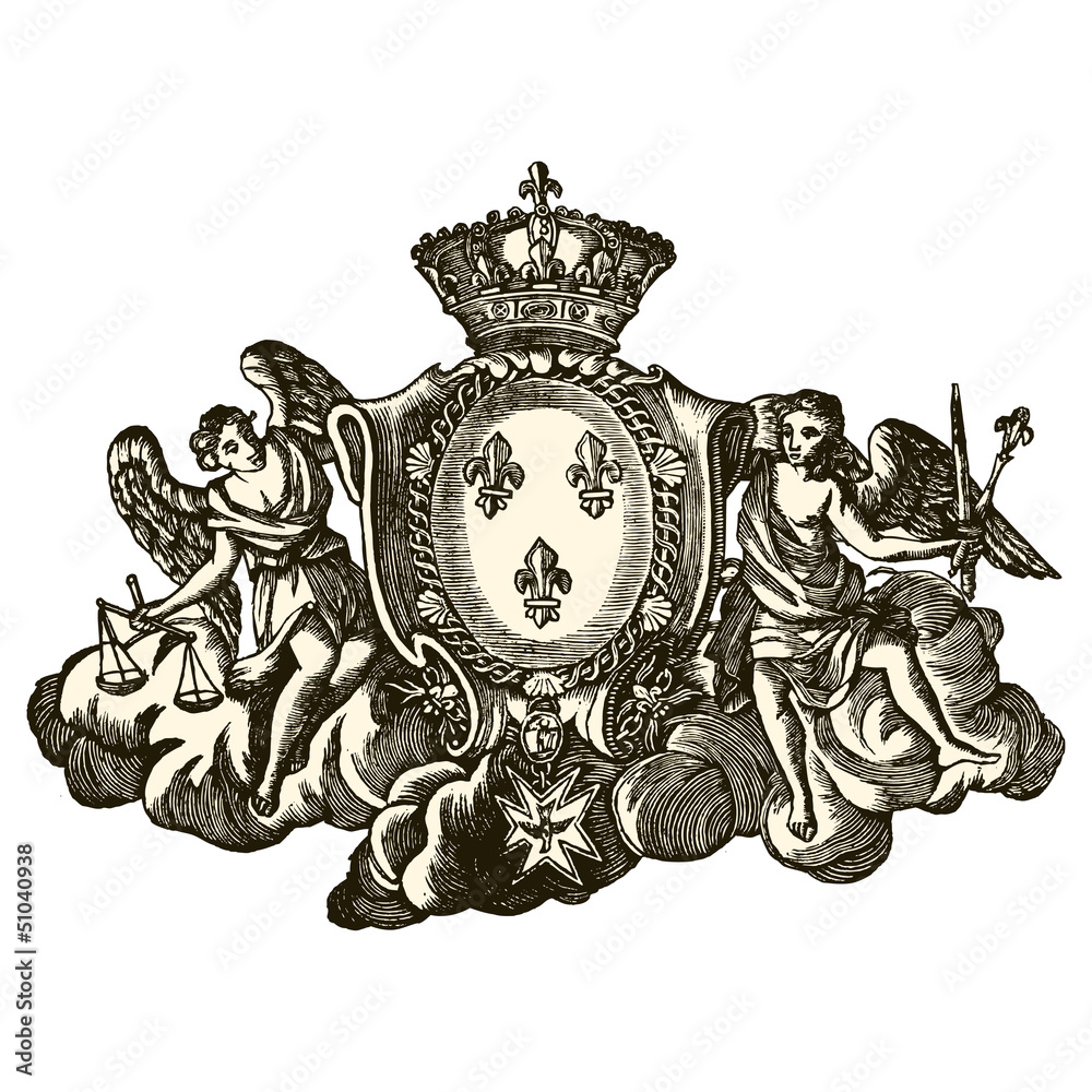 angels crest Stock Vector | Adobe Stock