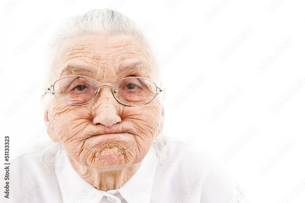 funny grandma Stock Photo | Adobe Stock