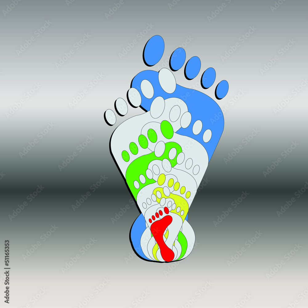 Logo Fuss Stock Vector | Adobe Stock