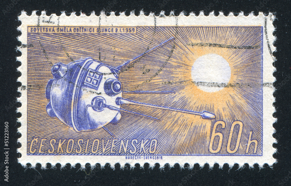 Soviet Sun Satellite Stock Photo | Adobe Stock