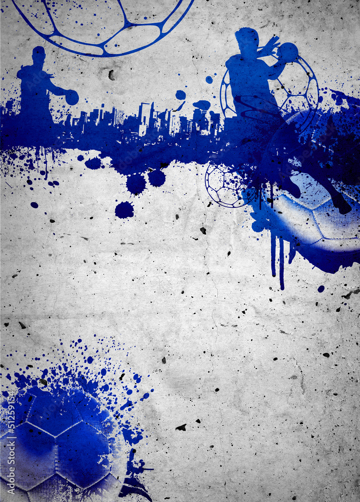Handball background Stock Illustration | Adobe Stock